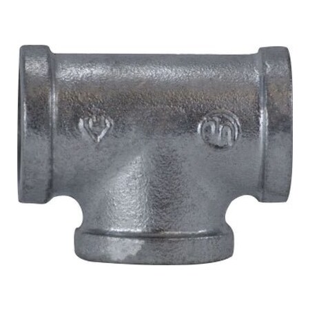 Midland Industries Hoses, Tubing And Fittings, 1 GALV TEE 64255 | Zoro